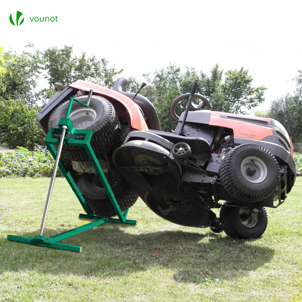 VOUNOT Lifter for Lawn Mowers, Garden Tractor Jack, Weight Capacity ...