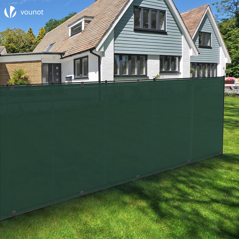 VOUNOT 1×10m Privacy Netting 150 g/m² Garden Screening Shading Net ...